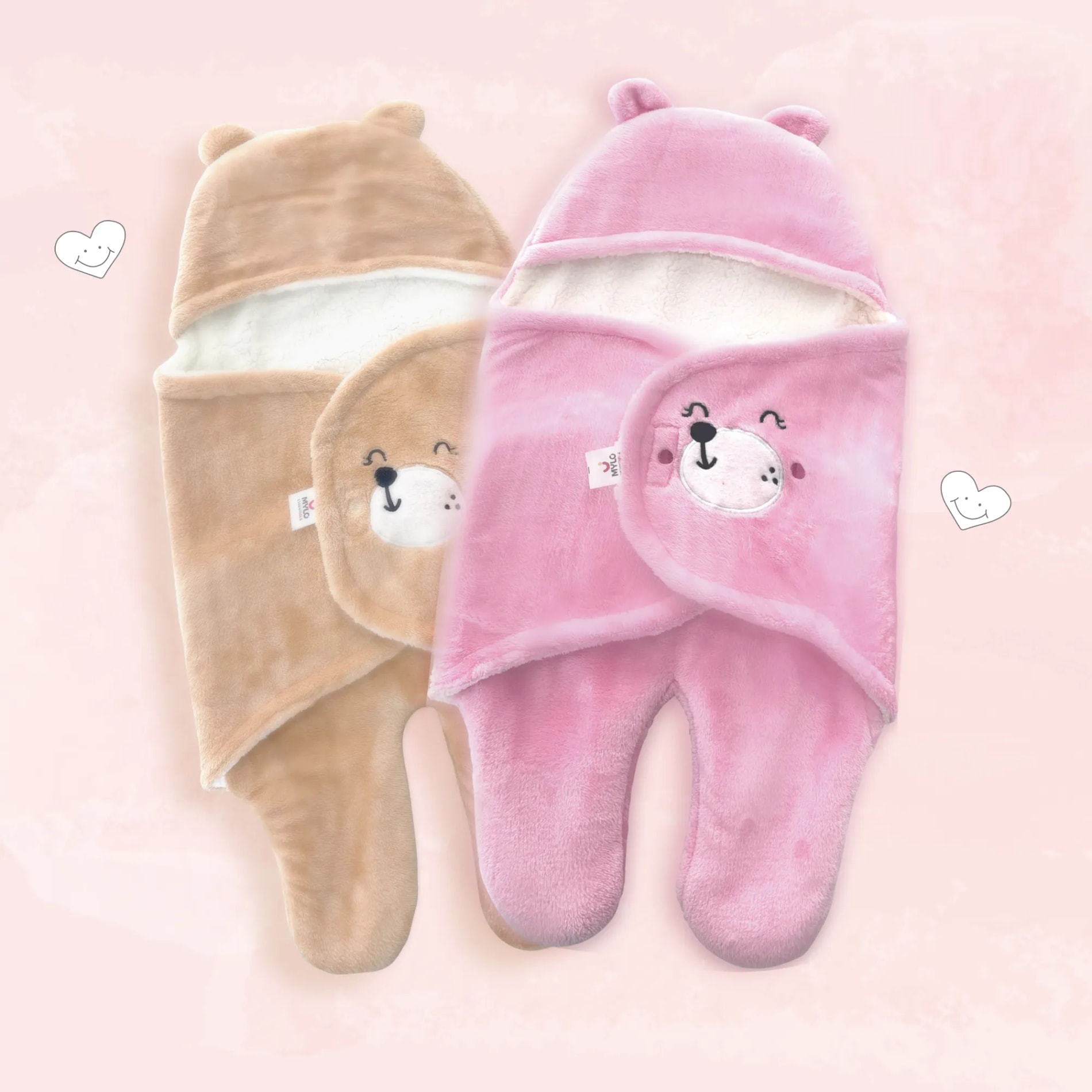 4-in-1 All Season Baby Swaddle-Wrapper For New Born Baby (0-6 months ...